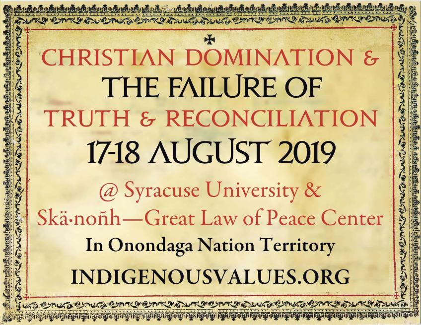 Christian Domination and the Failure of ‘Truth and Reconciliation ...
